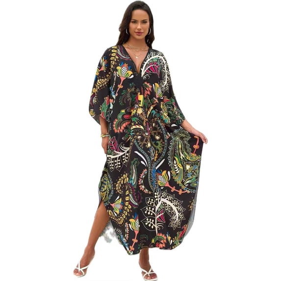 CFCSRP Women Kaftan Dresses Plus Size Moo Moo for WomenCover ups Summer ...