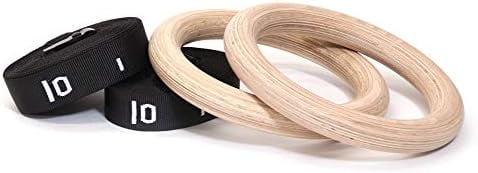 CFF Wood Olympic Rings .25" Diameter - 18' Black Extra Wide Numbered ...