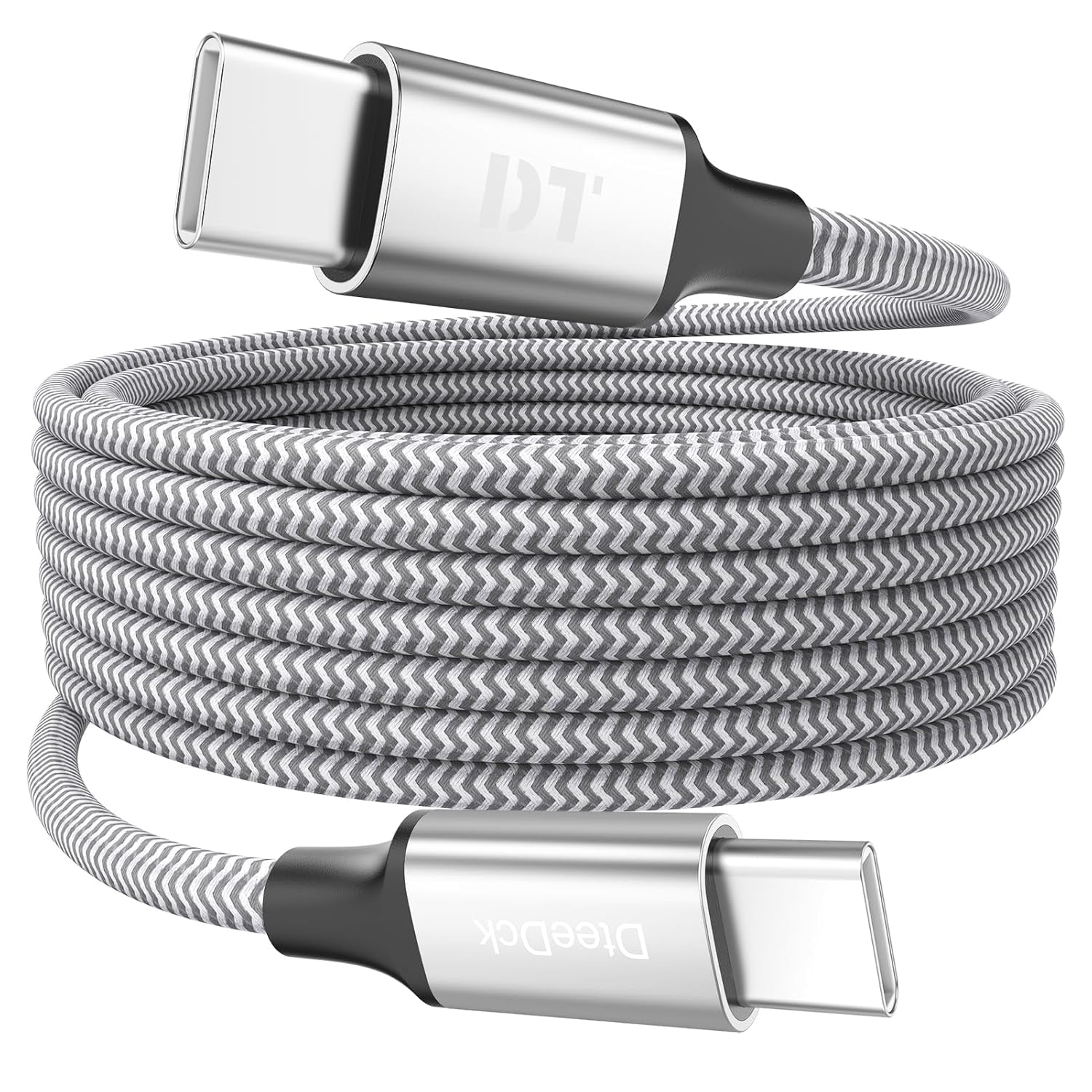 CFHADD-15 Ft USB C Cable Extra Long, 60W Fast Charging USBC to USB-C ...