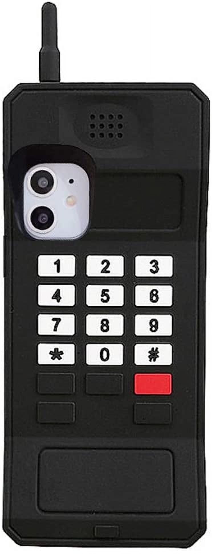 CFHADD-3D Silicone Case Compatible with iPhone 12, Retro Classic ...