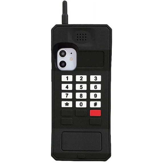 CFHADD-3D Silicone Case Compatible with iPhone 12, Retro Classic ...