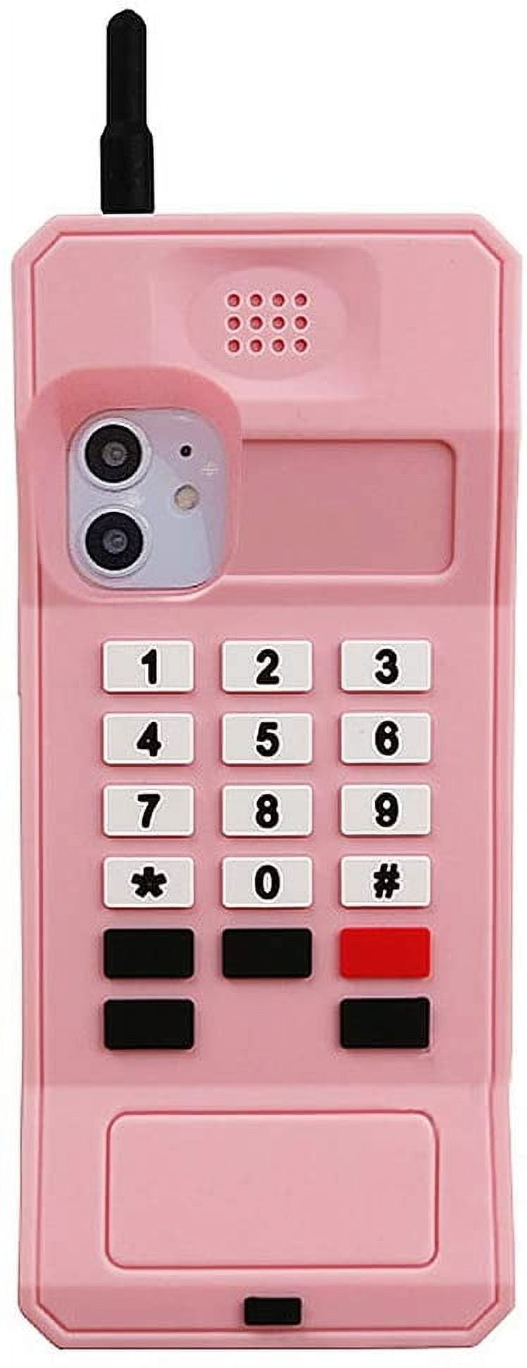 CFHADD-3D Silicone Case Compatible with iPhone 15, Retro Classic ...