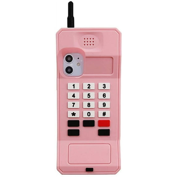 CFHADD-3D Silicone Case Compatible with iPhone 15, Retro Classic ...