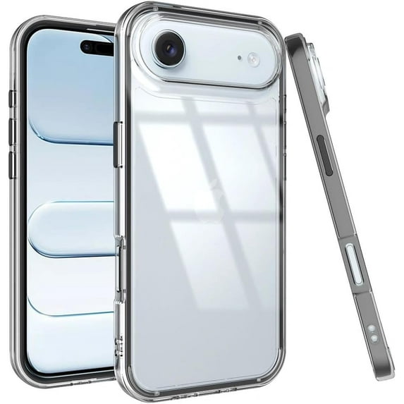 CFHADD-Acrylic 2 in 1 for iPhone 17 Air CaseAnti-Yellowing, Military ...