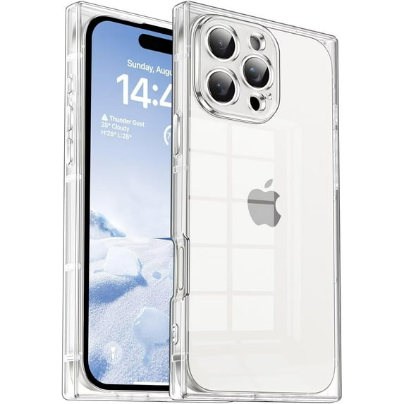CFHADD-Case Compatible with iPhone 16 Pro Clear Case,Camera Protection ...