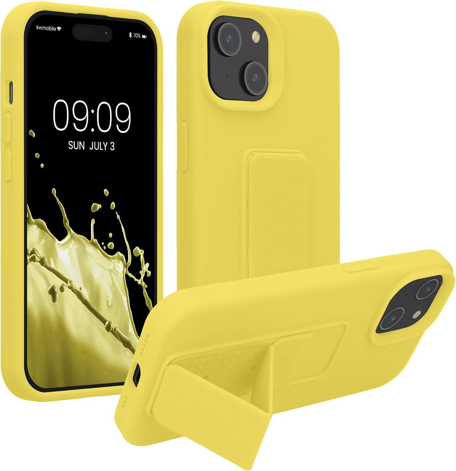 CFHADD-Case Compatible with iPhone 15 - Case with Hand Strap and Stand ...