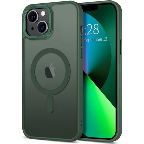 CFHADD-Case for iPhone 13 Case Magnetic Translucent Matte Phone Cases 6 ...