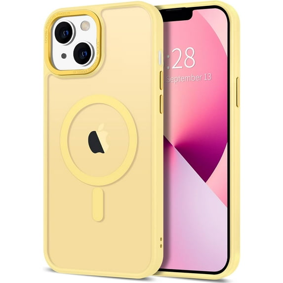 CFHADD-Case for iPhone 13 Mini Case Magnetic Translucent Matte Phone ...