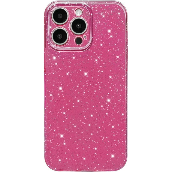 CFHADD-Case for iPhone 14 Pro Case Glitter Cute Sparkly Shiny Bling ...
