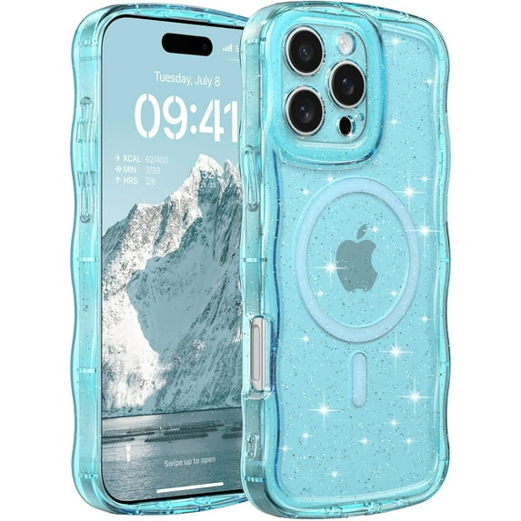 CFHADD-Case for iPhone 15 Pro,Compatible with MagSafe,Magnetic Clear ...