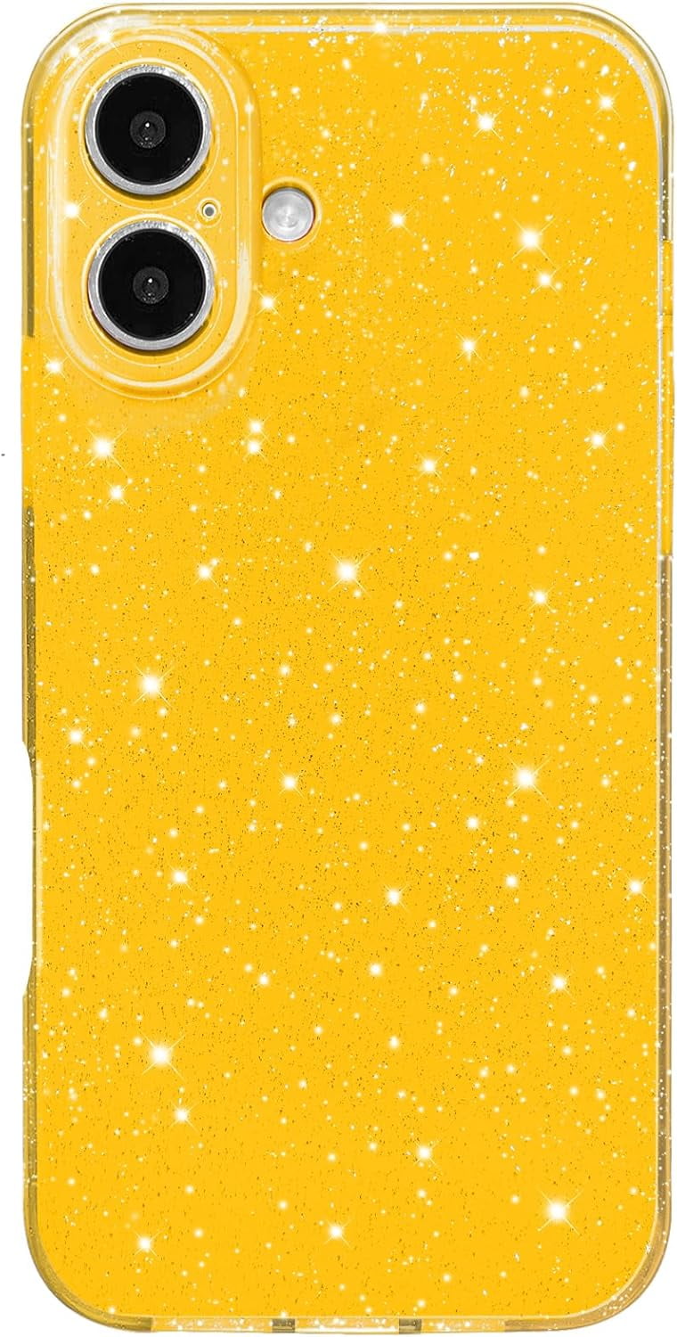 CFHADD-Case for iPhone 16 Plus Case Glitter Cute Sparkly Shiny Bling ...