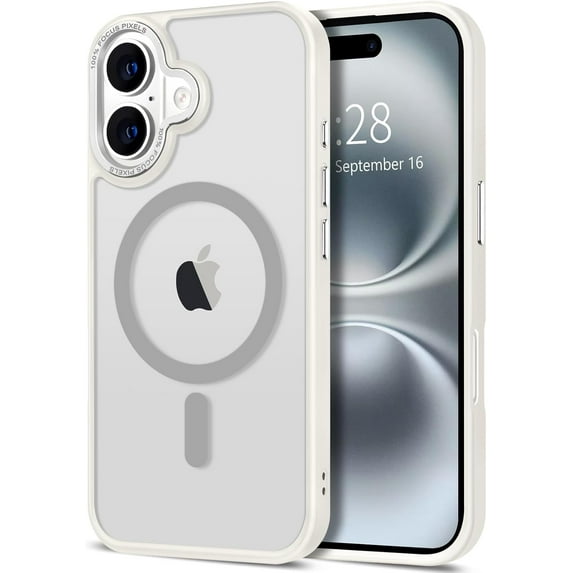 CFHADD-Case for iPhone 16 Plus Case Magnetic Translucent Matte Phone ...