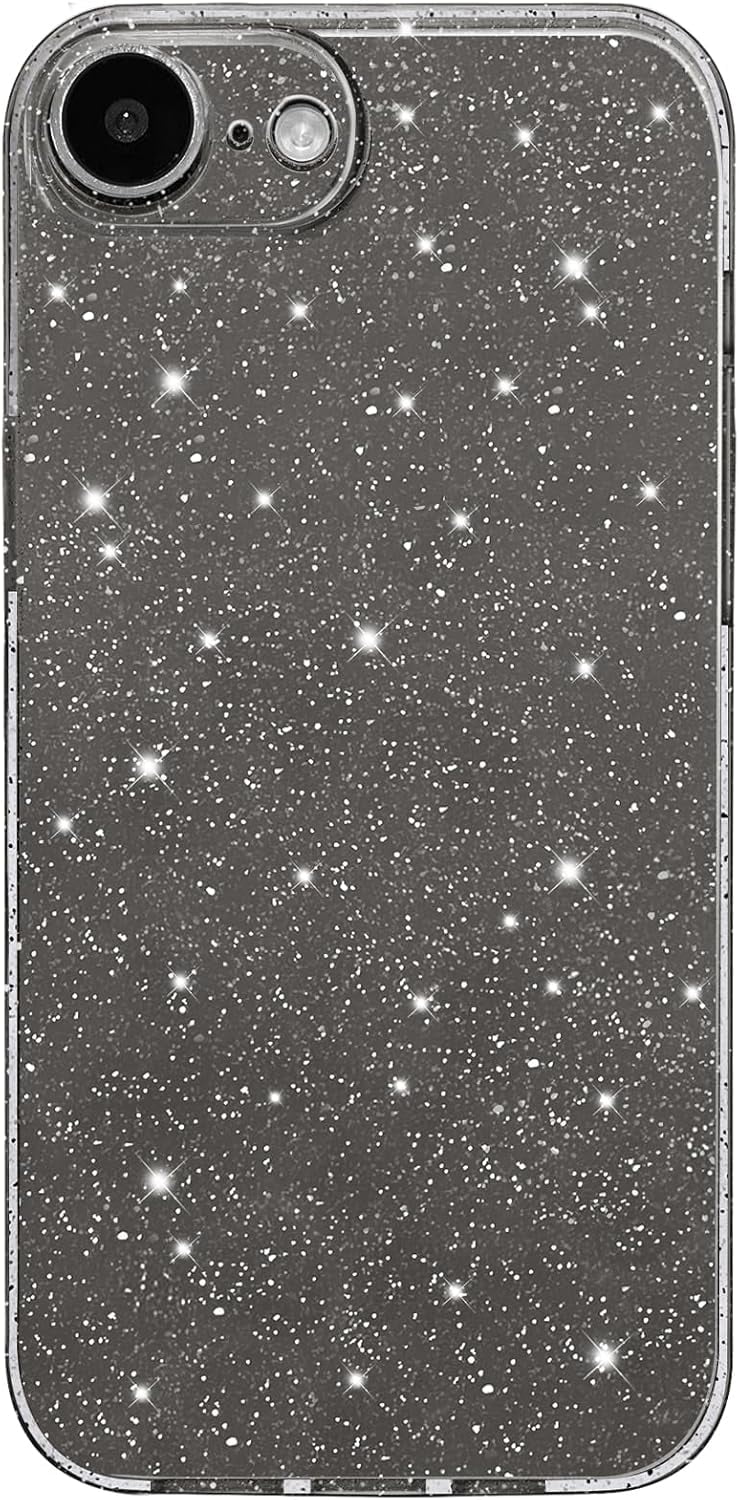 CFHADD-Case for iPhone 16e Case Glitter Cute Sparkly Shiny Bling ...