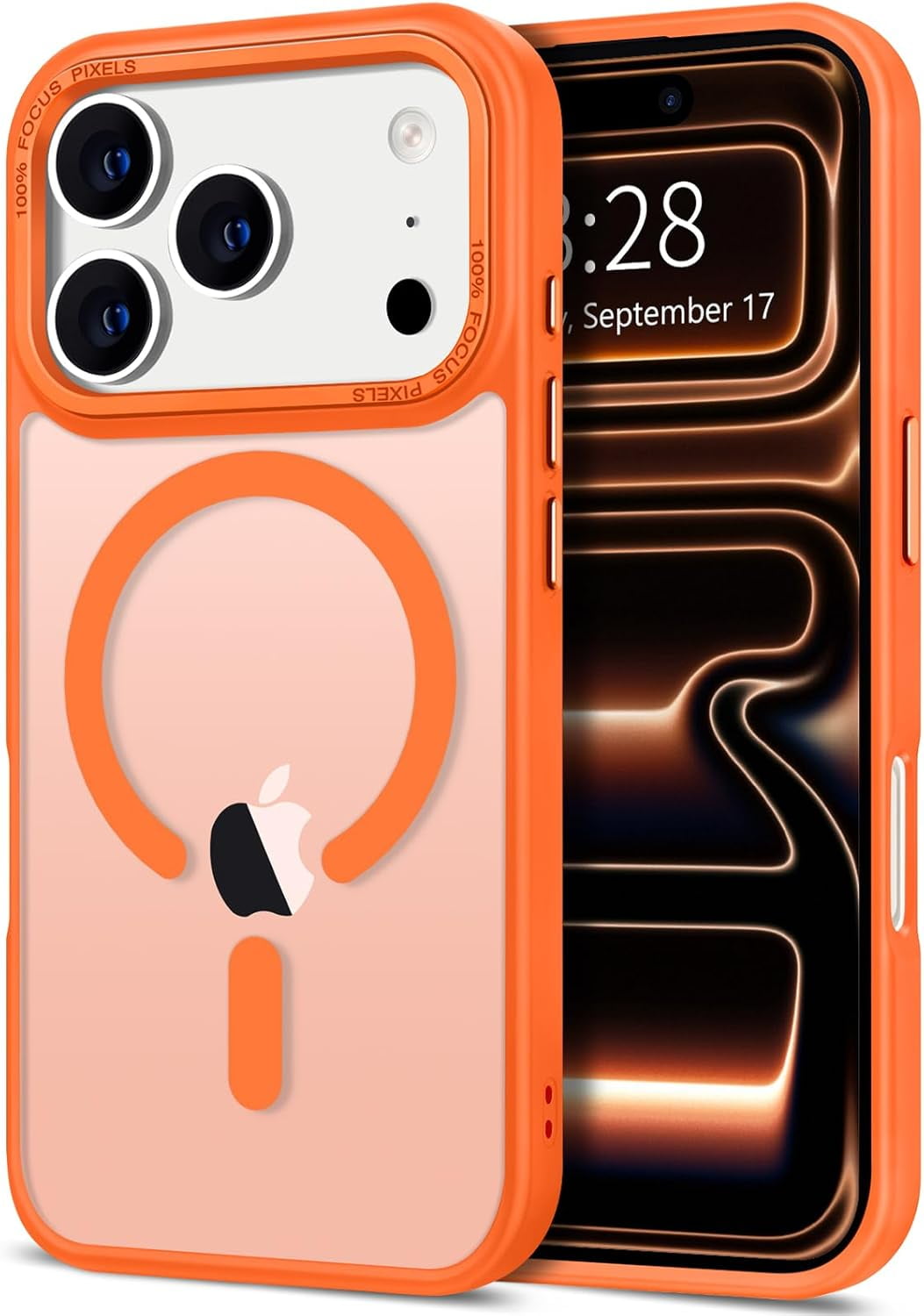 CFHADD-Case for iPhone 17 Pro Case Magnetic Translucent Matte Phone ...