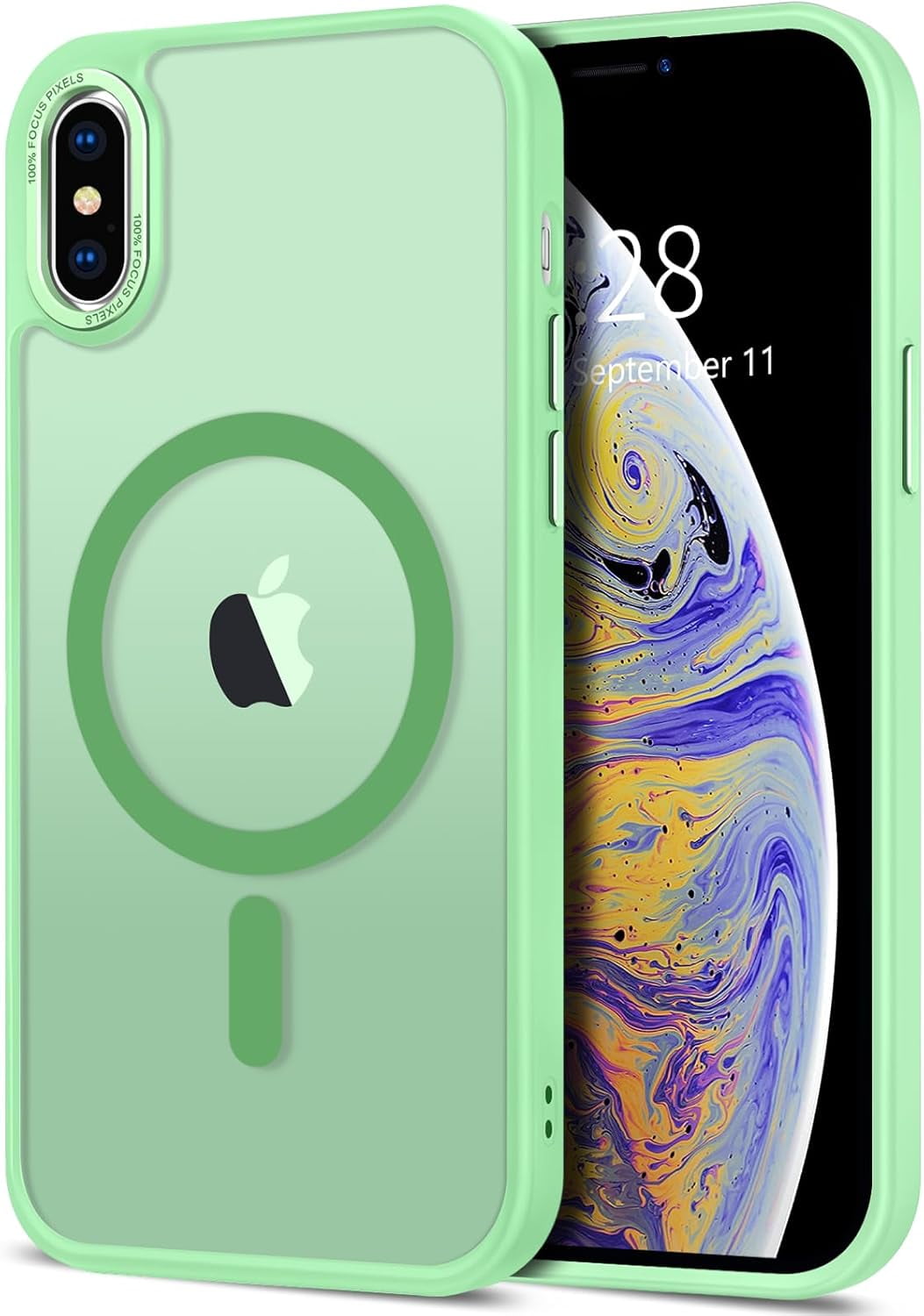CFHADD-Case for iPhone Xs Max Case Magnetic Translucent Matte Phone ...