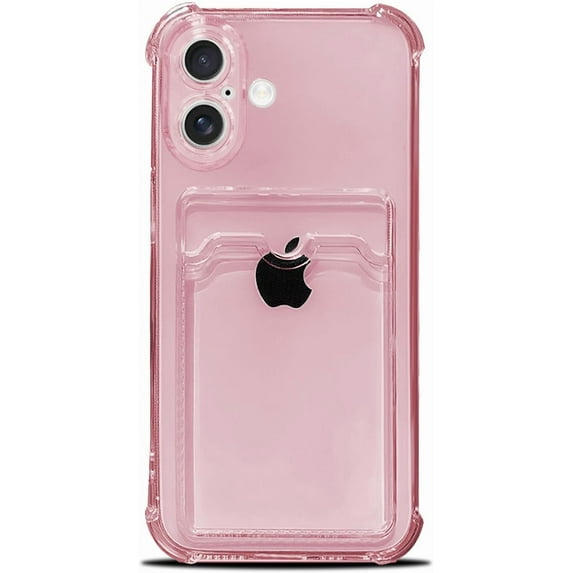 CFHADD-Clear Wallet Phone Case for iPhone 17, Upgrade Clear Card Slot ...