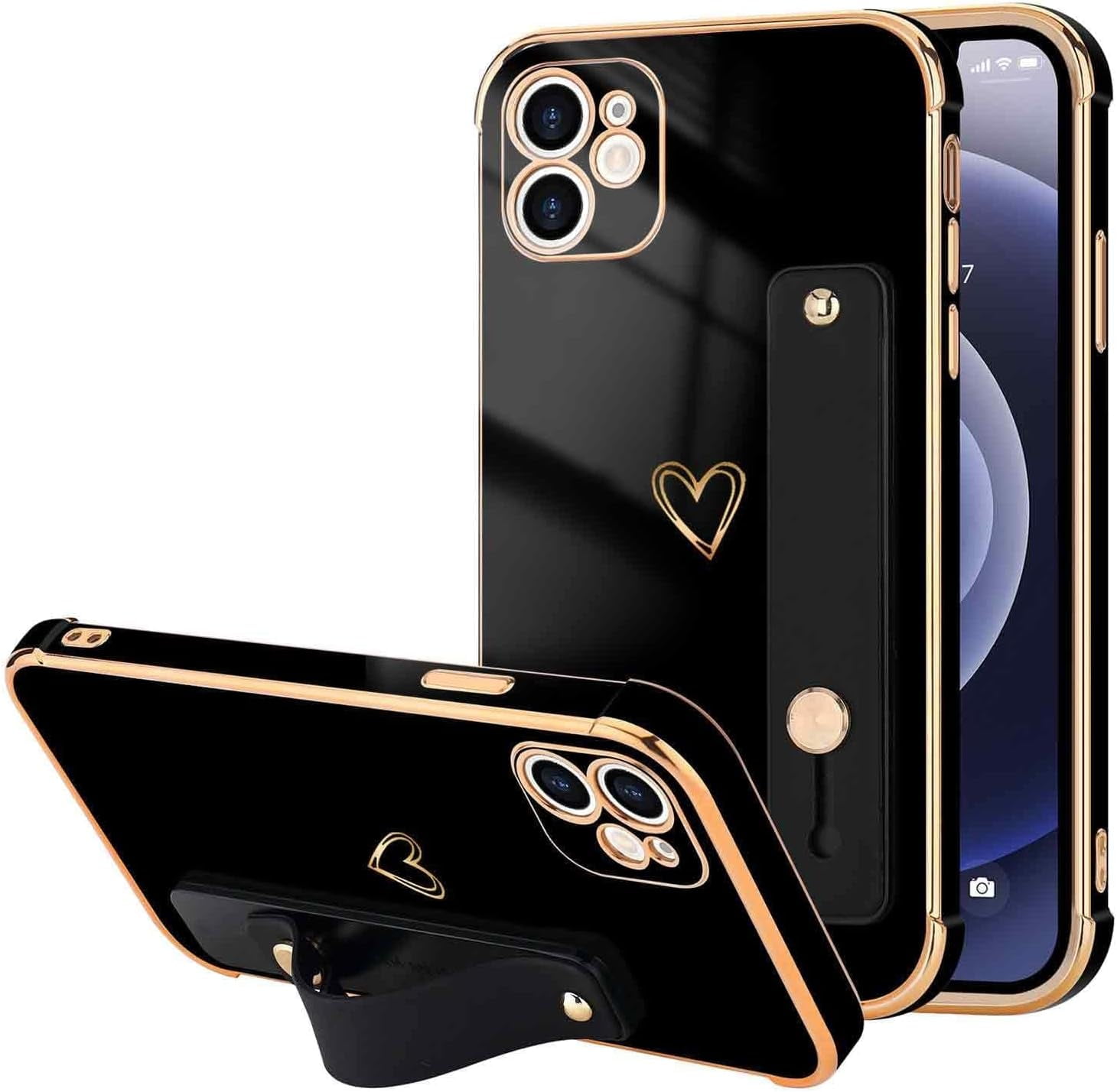 CFHADD-Compatible with iPhone 12 Case for Women Girls, Bling Luxury ...