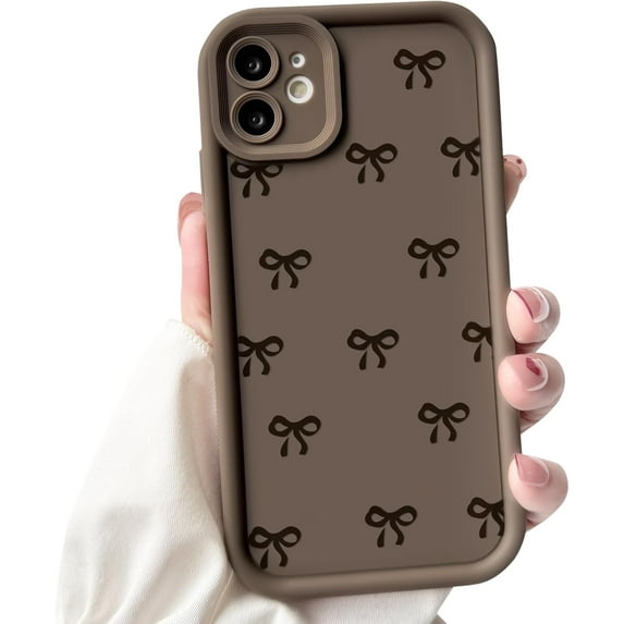 CFHADD-Compatible with iPhone 12 Mini Case Cute Stylish Bow Knot Ribbon ...