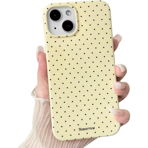 CFHADD-Compatible for iPhone 13/14 Case Cute Aesthetics Polka Dot ...