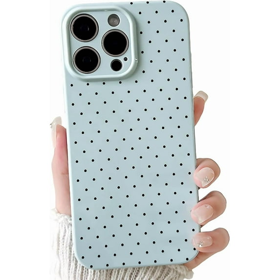 CFHADD-Compatible for iPhone 13 Pro Max Case Cute Polka Dot with ...