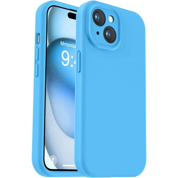 CFHADD-Compatible with iPhone 15 Case, Upgrade Defender Liquid Silicone ...