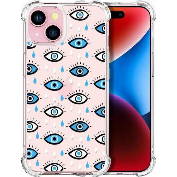 CFHADD-Compatible for iPhone 15 Cases with Design, Cute Transparent ...