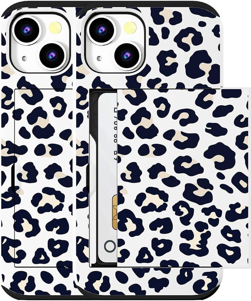 CFHADD-Compatible for iPhone 15 Plus Case with Card Holder Cute ...