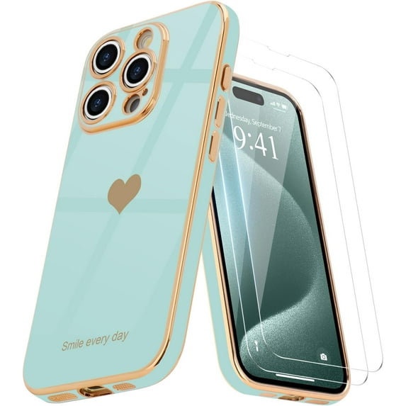 CFHADD-Compatible with iPhone 15 Pro Max Case for Girl Women Cute Love ...