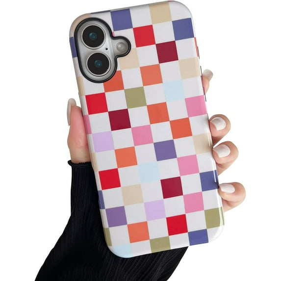 CFHADD-Compatible with iPhone 16 Case, Cute Aesthetic Fashion Colorful ...