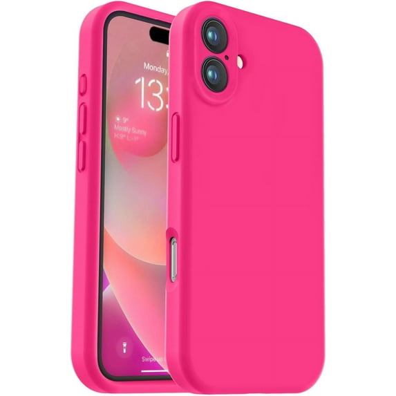 CFHADD-Compatible with iPhone 16 Case, Liquid Silicone Upgrade [Camera ...