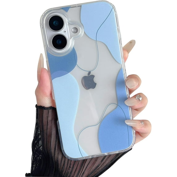 CFHADD-Compatible with iPhone 16 Case, Soft Shaped Art Design with ...