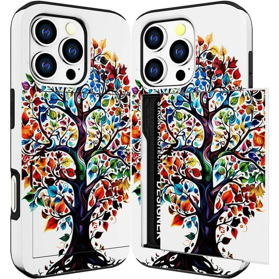 CFHADD-Compatible with iPhone 16 Pro Case Wallet Cute for Women with ...