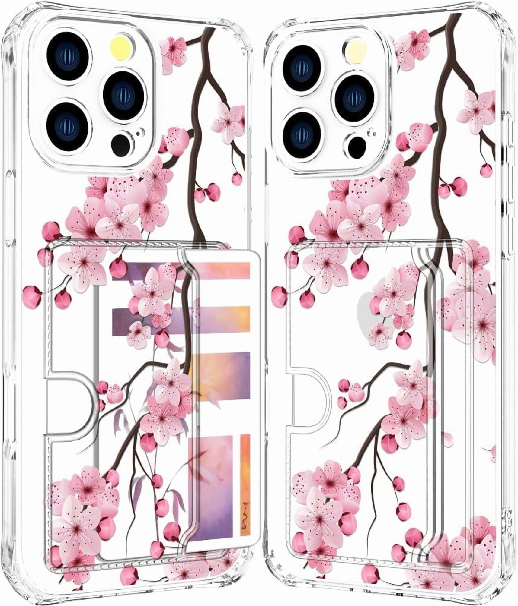 CFHADD-Compatible with iPhone 16 Pro Max Case Card Holder for Women ...