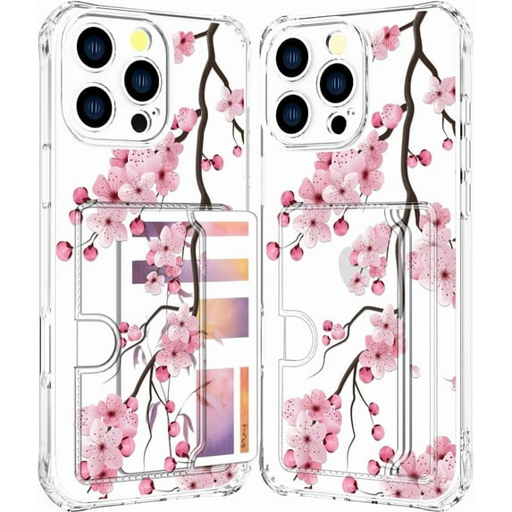 CFHADD-Compatible with iPhone 16 Pro Max Case Card Holder for Women ...