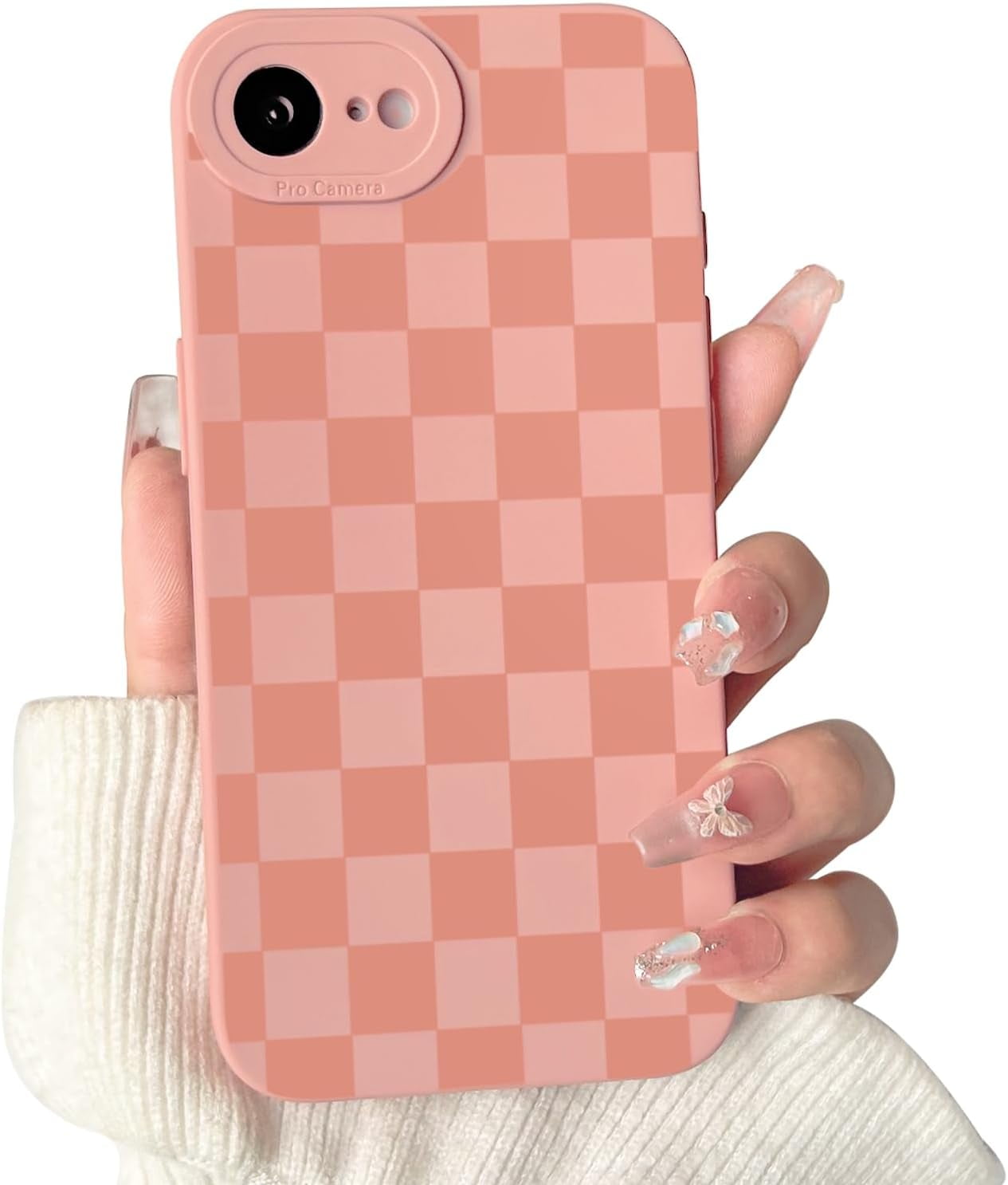 CFHADD-Compatible for iPhone 16e Case Cute Checkerboard Lattice Plaid ...