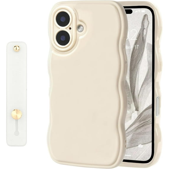 CFHADD-Compatible for iPhone 17 Case Cute Simple Wave Design Stylish ...