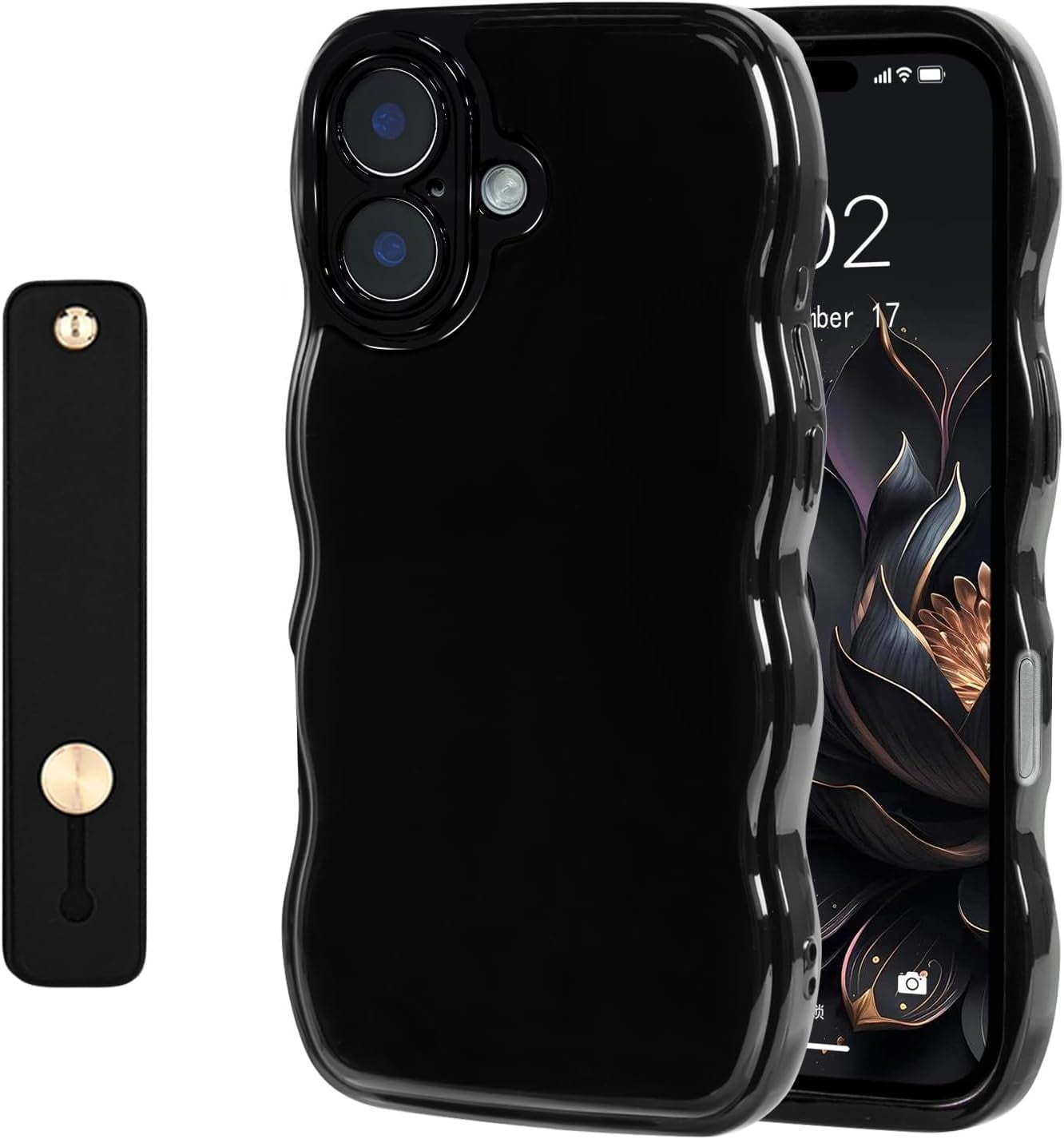 CFHADD-Compatible for iPhone 17 Case Cute Simple Wave Design Stylish ...