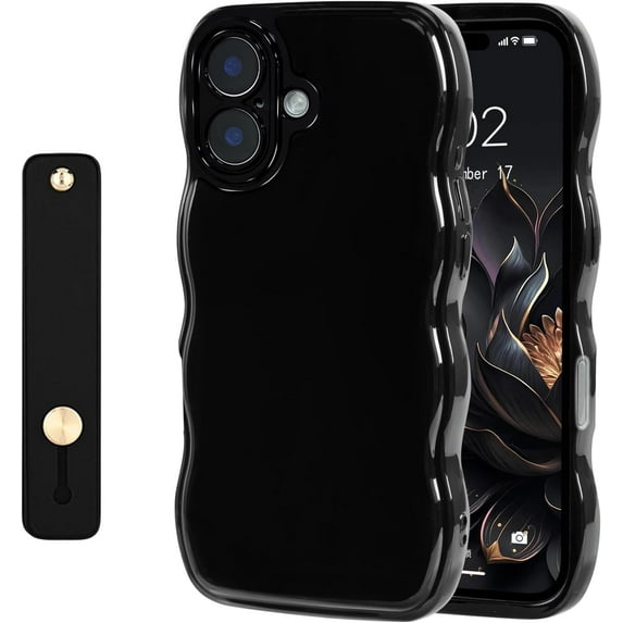 CFHADD-Compatible for iPhone 17 Case Cute Simple Wave Design Stylish ...