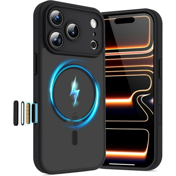 CFHADD-Compatible with iPhone 17 Pro Case 6.3" [Compatible with Mag ...