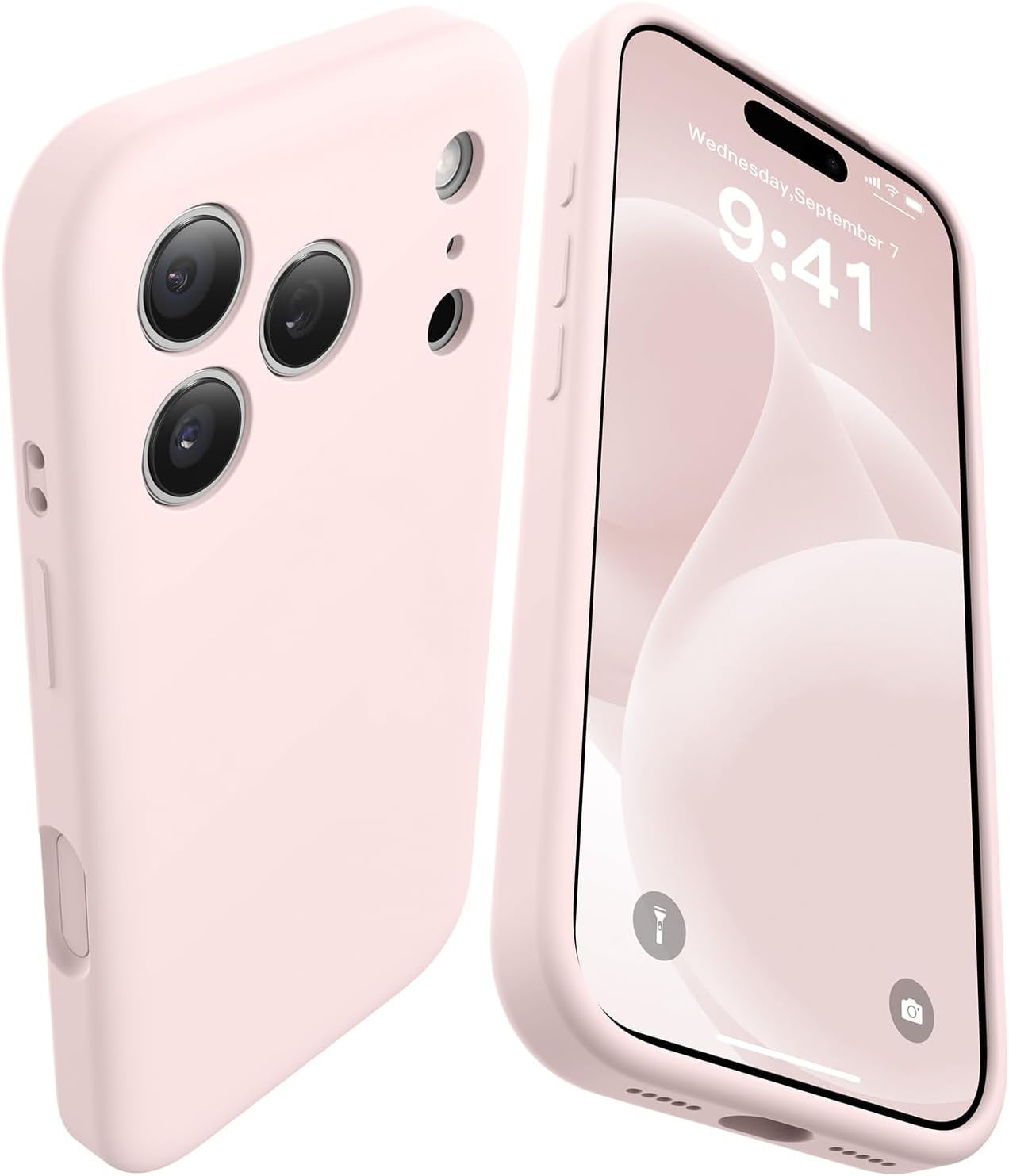 CFHADD-Compatible with iPhone 17 Pro Case 6.3'', Silicone Upgrade [Flat ...