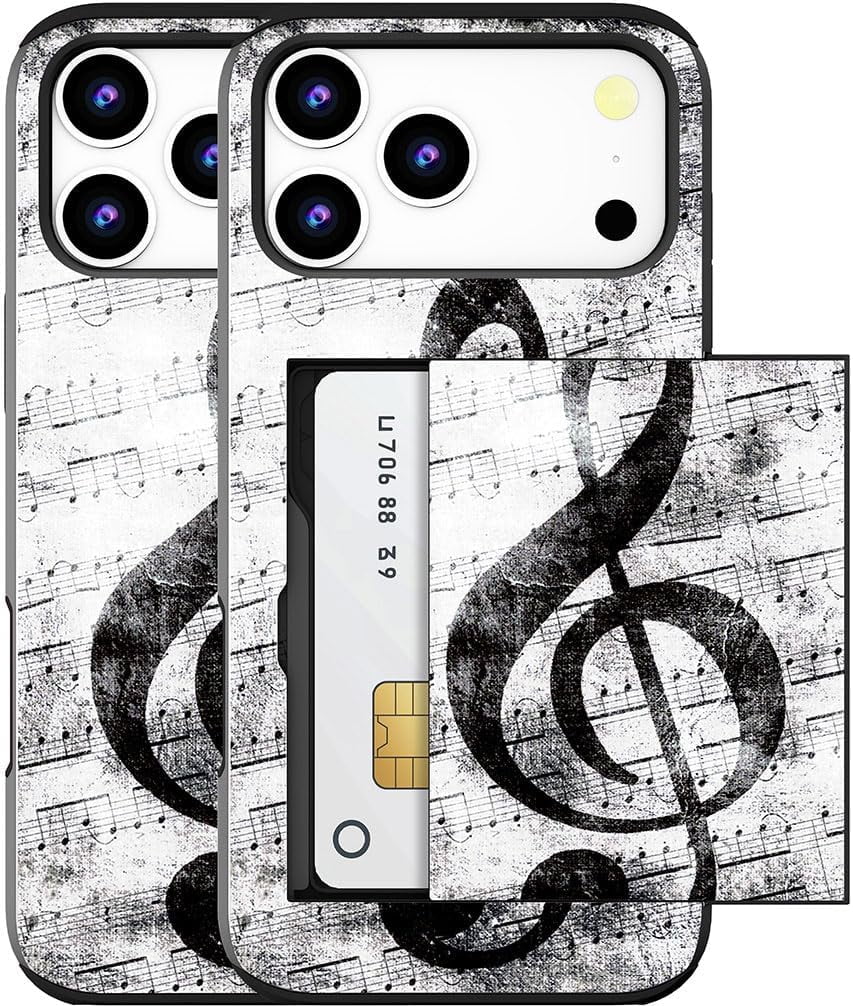 CFHADD-Compatible for iPhone 17 Pro Max Case with Card Holder Cute ...