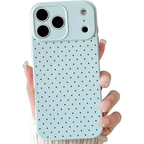 CFHADD-Compatible for iPhone 17 Pro Max Case Cute Polka Dot with ...