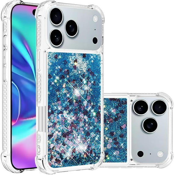 CFHADD-Compatible with iPhone 17 Pro Max Case Glitter Sparkle Cute ...