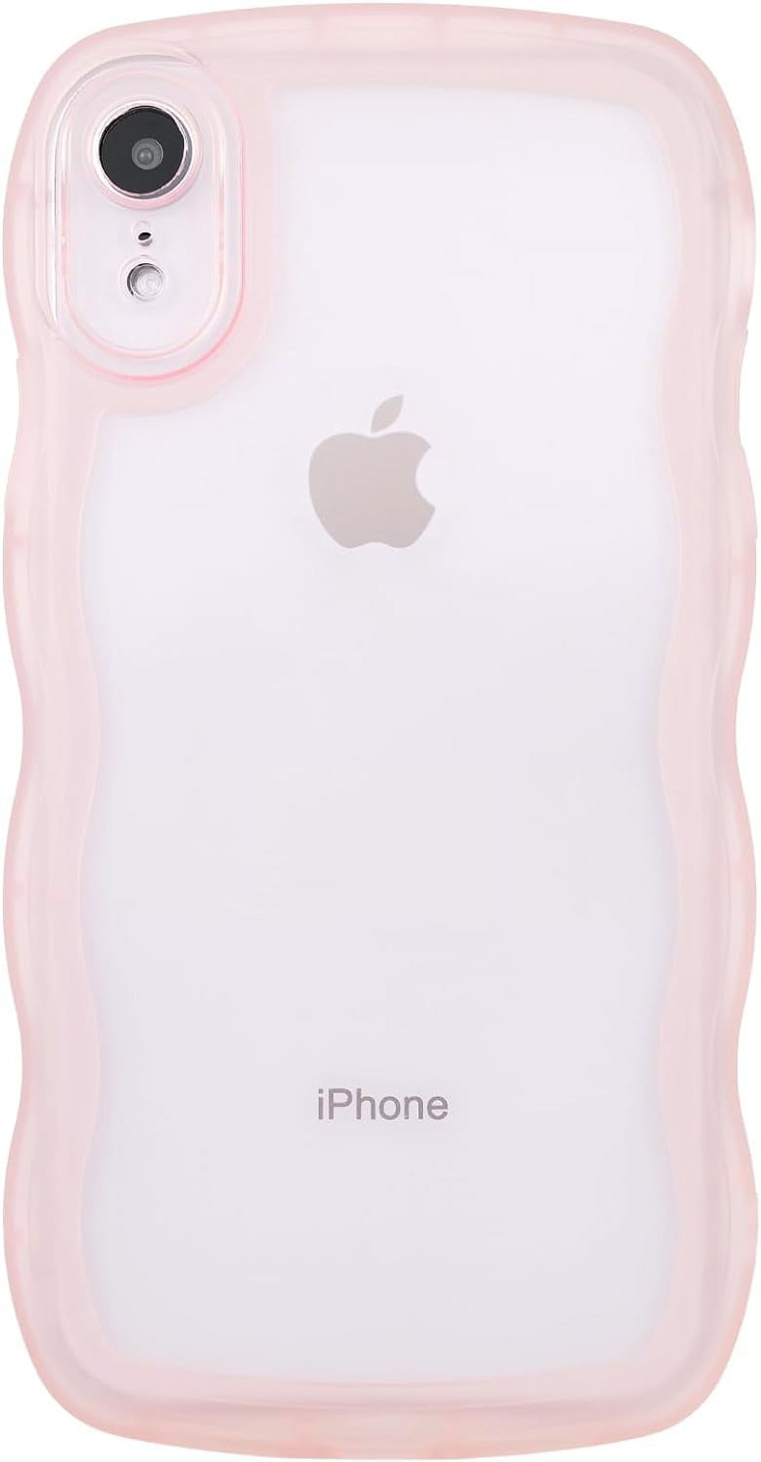 CFHADD-Compatible with iPhone XR Case 6.1", Cute Kawaii Curly Wave ...