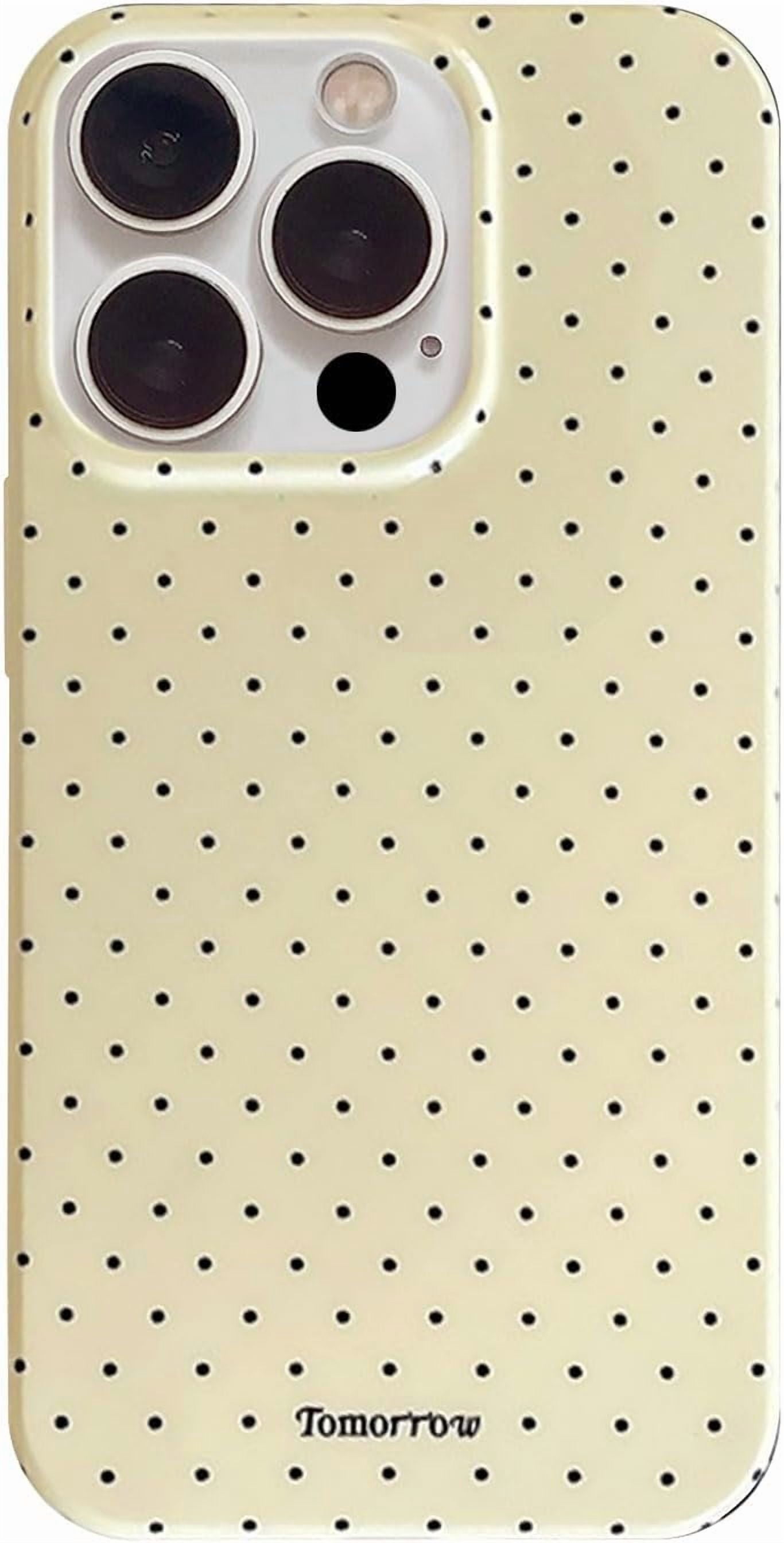 CFHADD-Compatible with iPhone 14 Pro Case with Cute Fashion Polka Dot ...