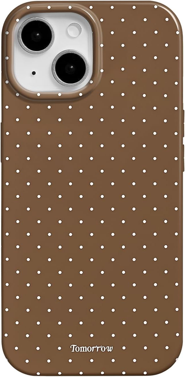 CFHADD-Compatible with iPhone 15 Case with Cute Fashion Polka Dot ...