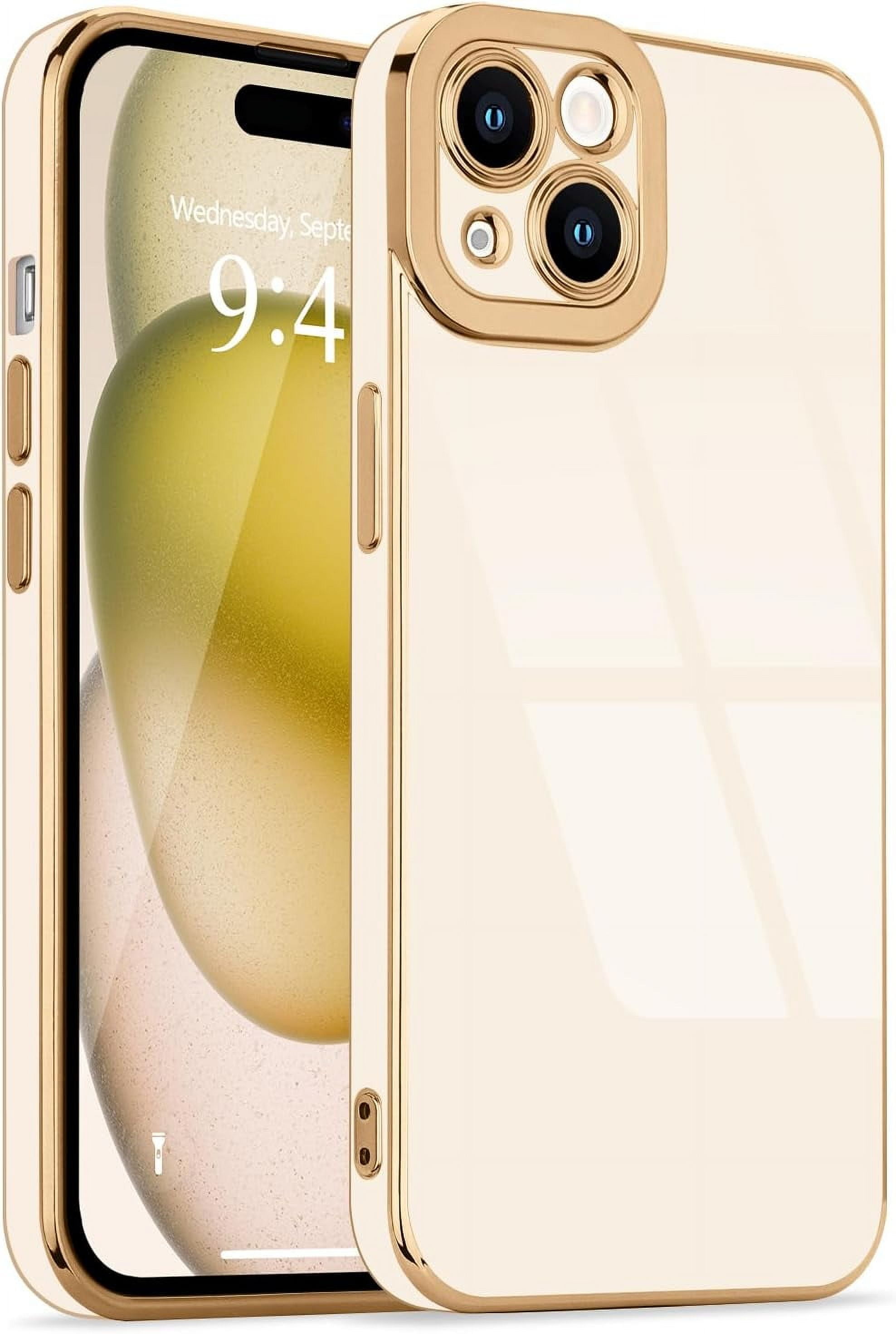 CFHADD-Designed for iPhone 15 Plus Case Cute, Luxury Plating for Women ...