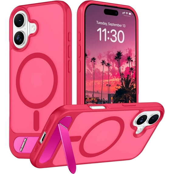 CFHADD-Designed for iPhone 17 Case, [Built-in Invisible Kickstand ...