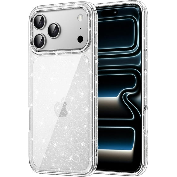 CFHADD-Glitter Case for iPhone 17 Pro Max 6.9-Inch, Bling Sparkle ...