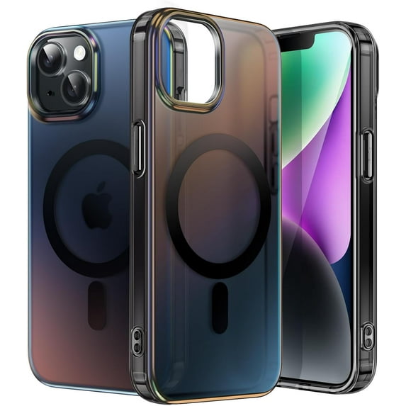 CFHADD-Iridescent Case for iPhone 14 6.1-Inch Compatible with MagSafe ...
